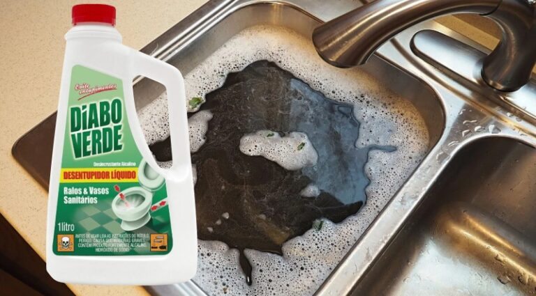 Diabo Verde Desentupidor - Modo de Usar